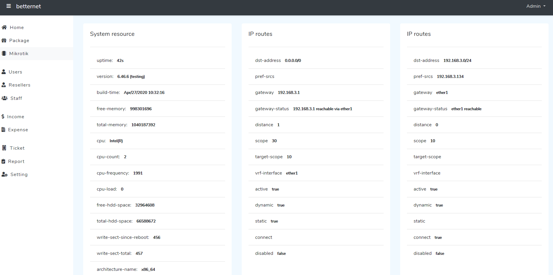 Betternet Isp Management System With Mikrotik Api By Sajalahsan